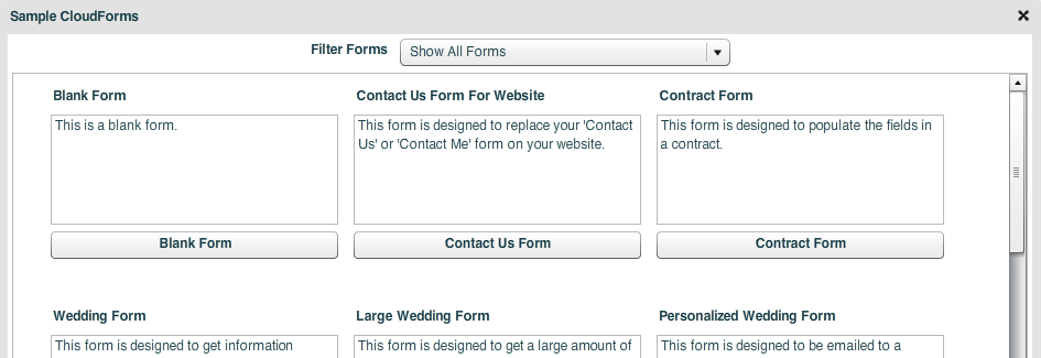 How to Create/Edit a CloudForm | StudioCloud Support